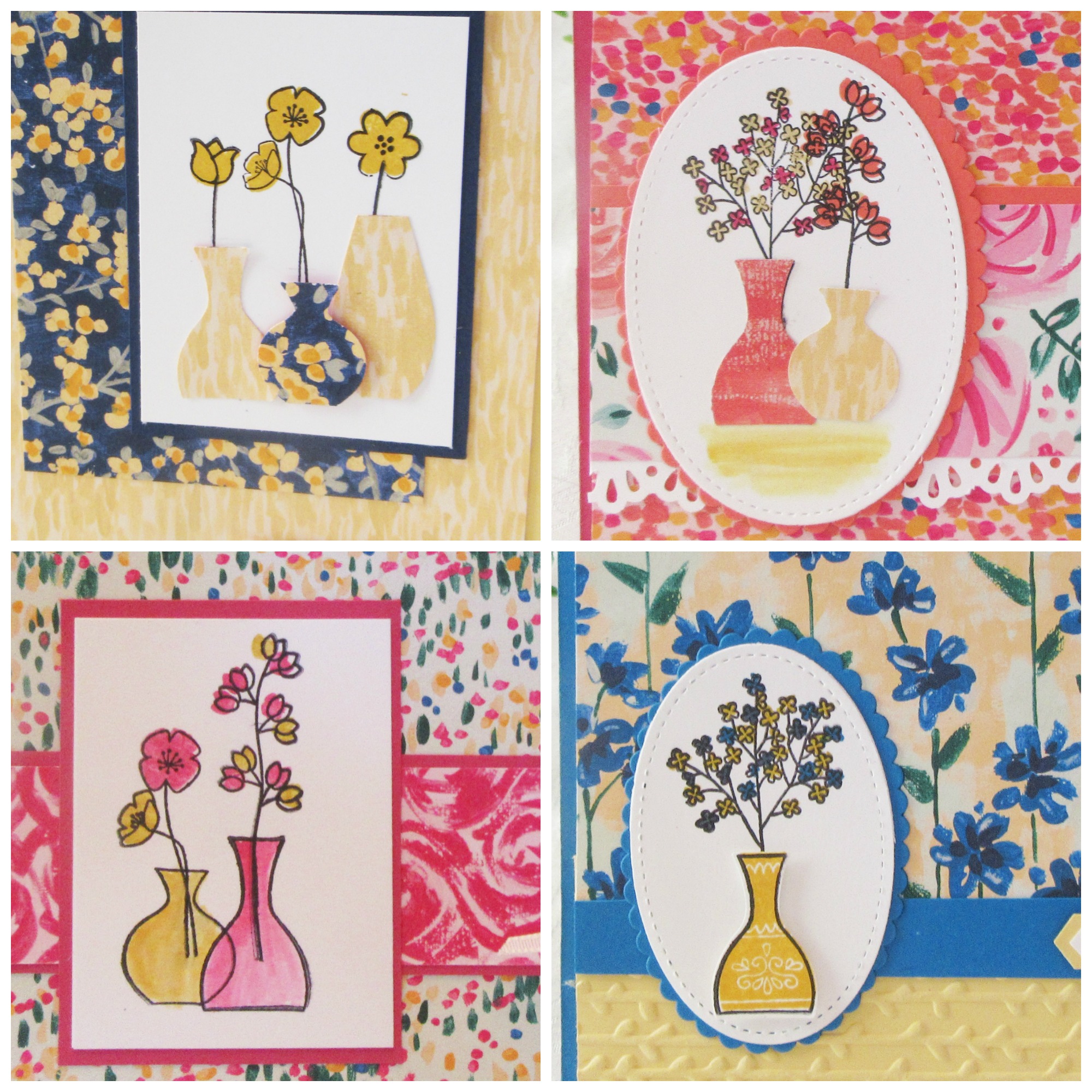 varied vases Collage in 2021 | Paper craft projects, Crafts, Paper crafts
